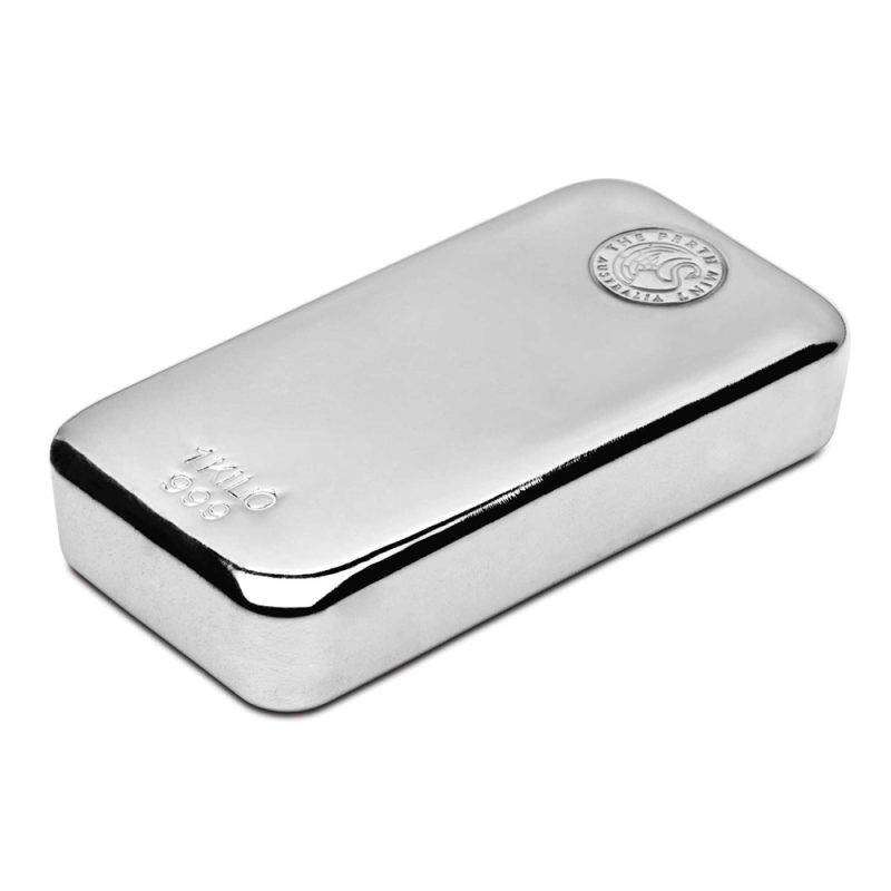 1 Kilo Silver Cast Bar - Perth Mint - The Coin Hunter