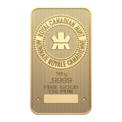 10 Gram Gold Bar - RCM - The Coin Hunter